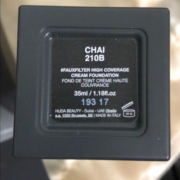 HUDA BEAUTY | Makeup | Huda Beauty Faux Filter Foundation Chai | Poshmark